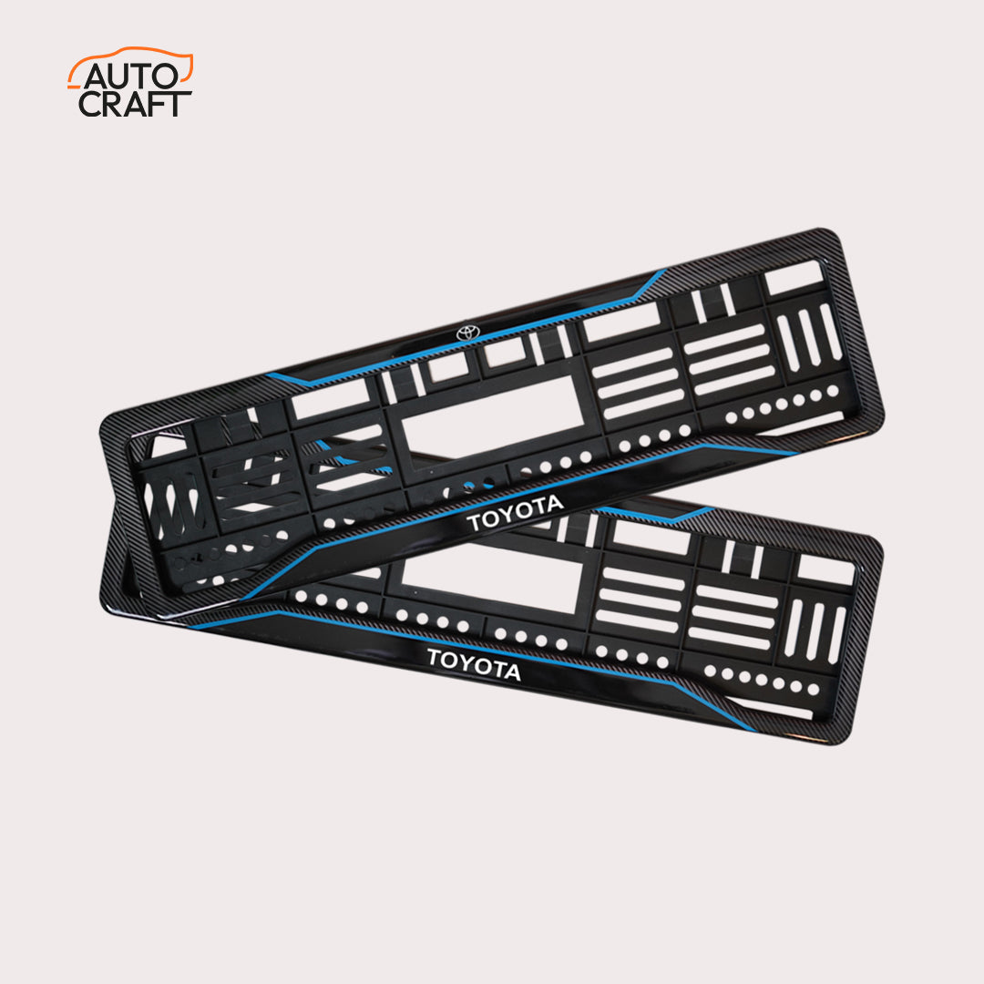 Toyota License Plate Frame - Durable & Stylish! – Autocraft